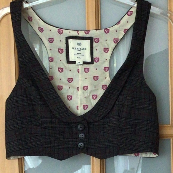 Heritage | Jackets & Coats | Heritage Cute Fun Vest | Poshmark